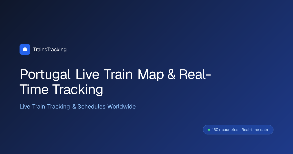 Portugal Live Train Map & Real-Time Tracking